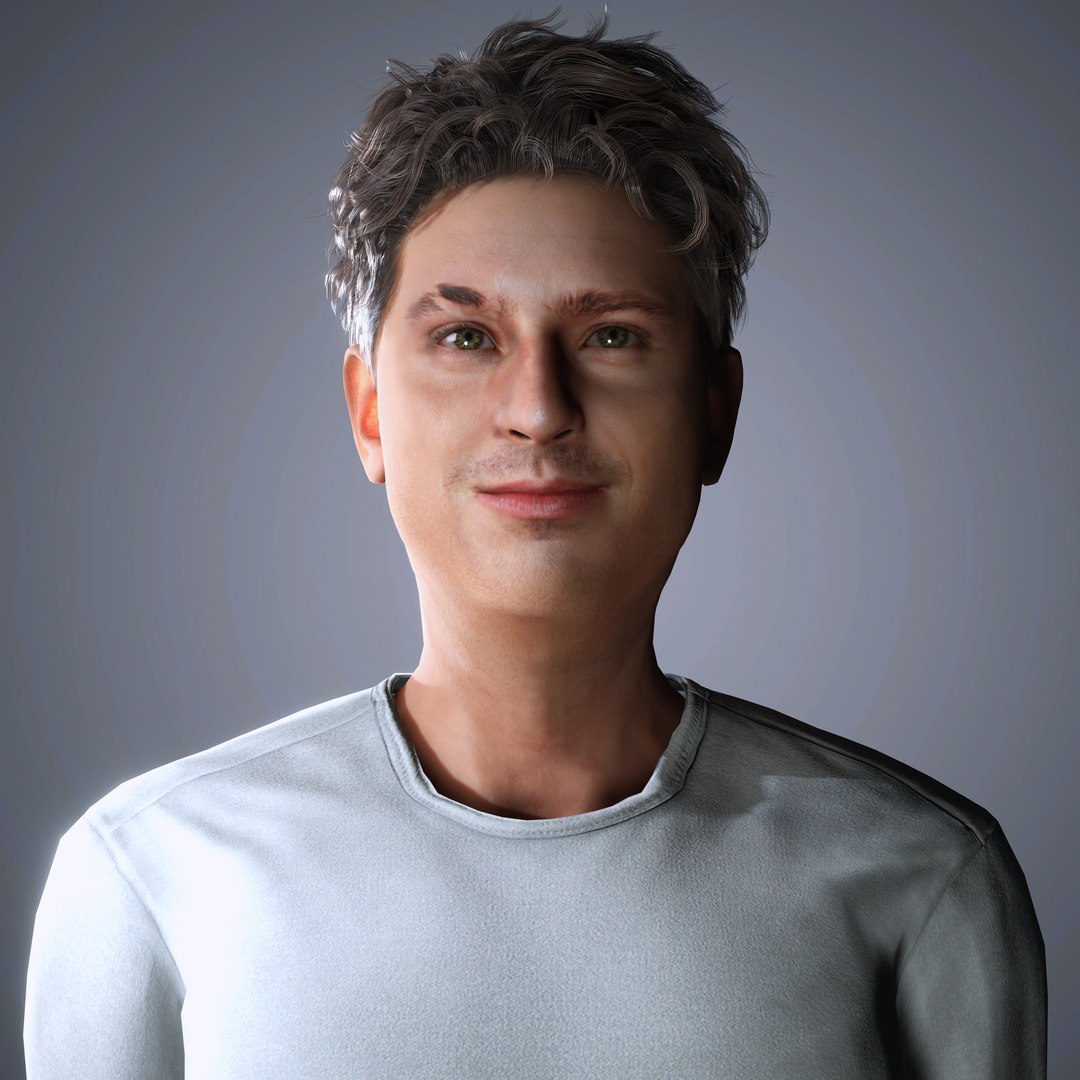 Charlie Puth Character 3D Model - TurboSquid 2302839