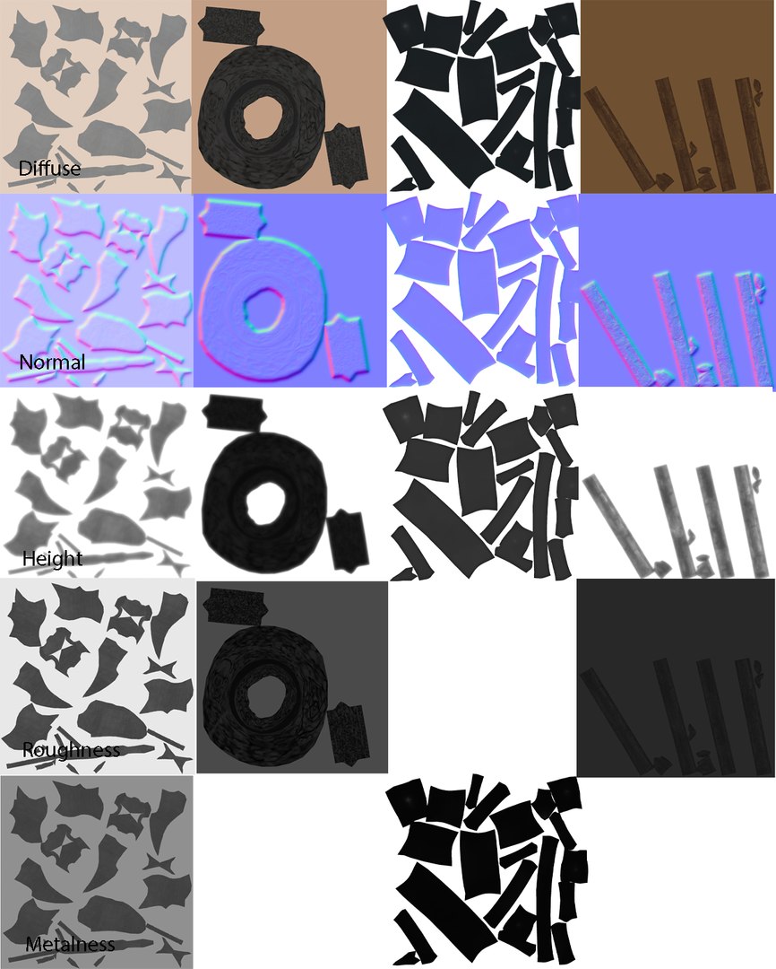 Medieval Axe 3D Model - TurboSquid 2112705