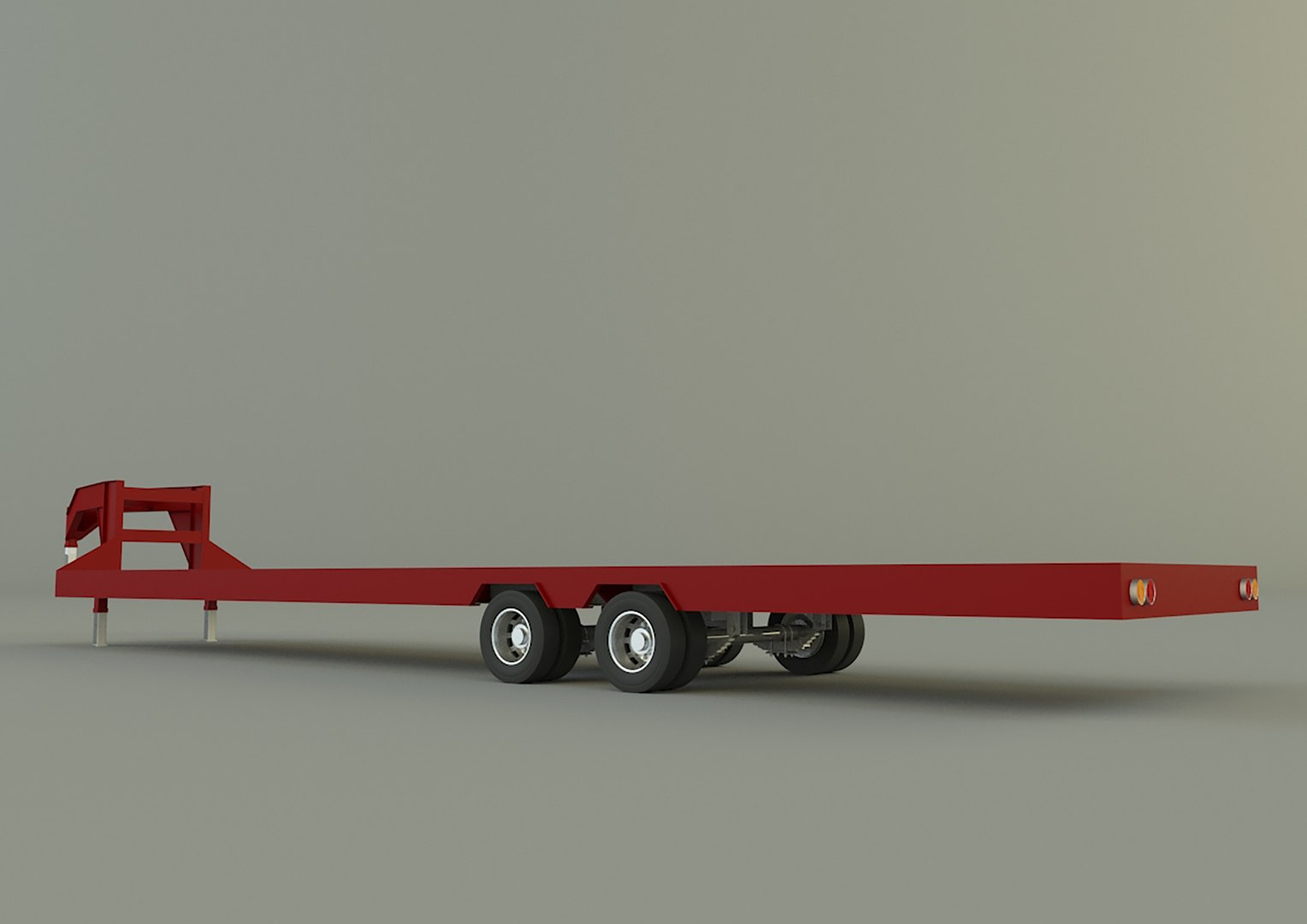 Gn trailer model model - TurboSquid 2169695