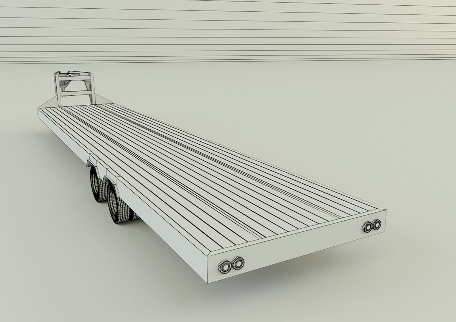 Gn trailer model model - TurboSquid 2169695