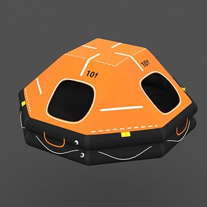 Liferaft 3D Models for Download | TurboSquid
