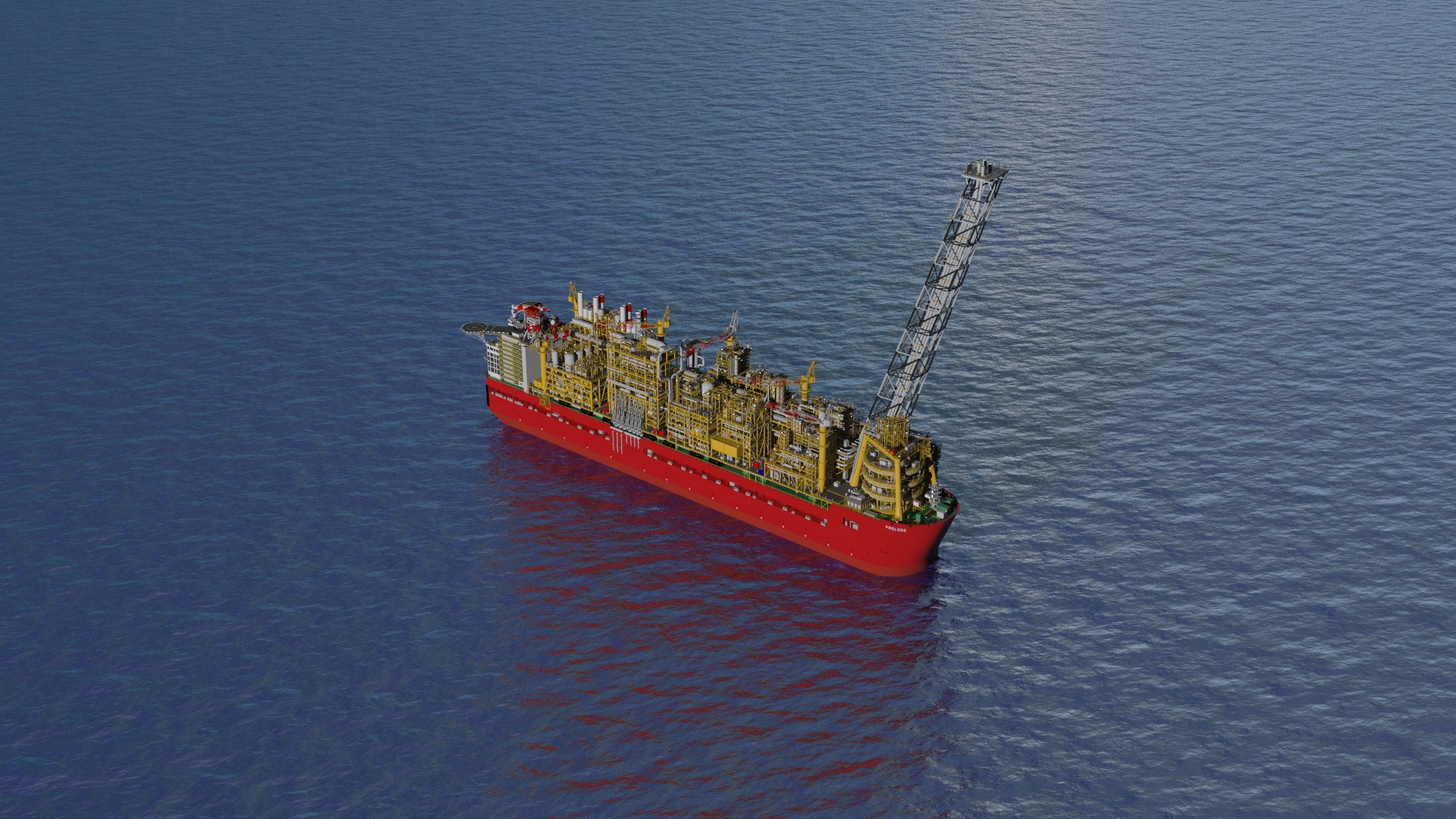 Shell Prelude Flng 3D Model - TurboSquid 1435046