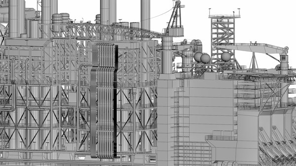 Shell prelude flng 3D model - TurboSquid 1435046
