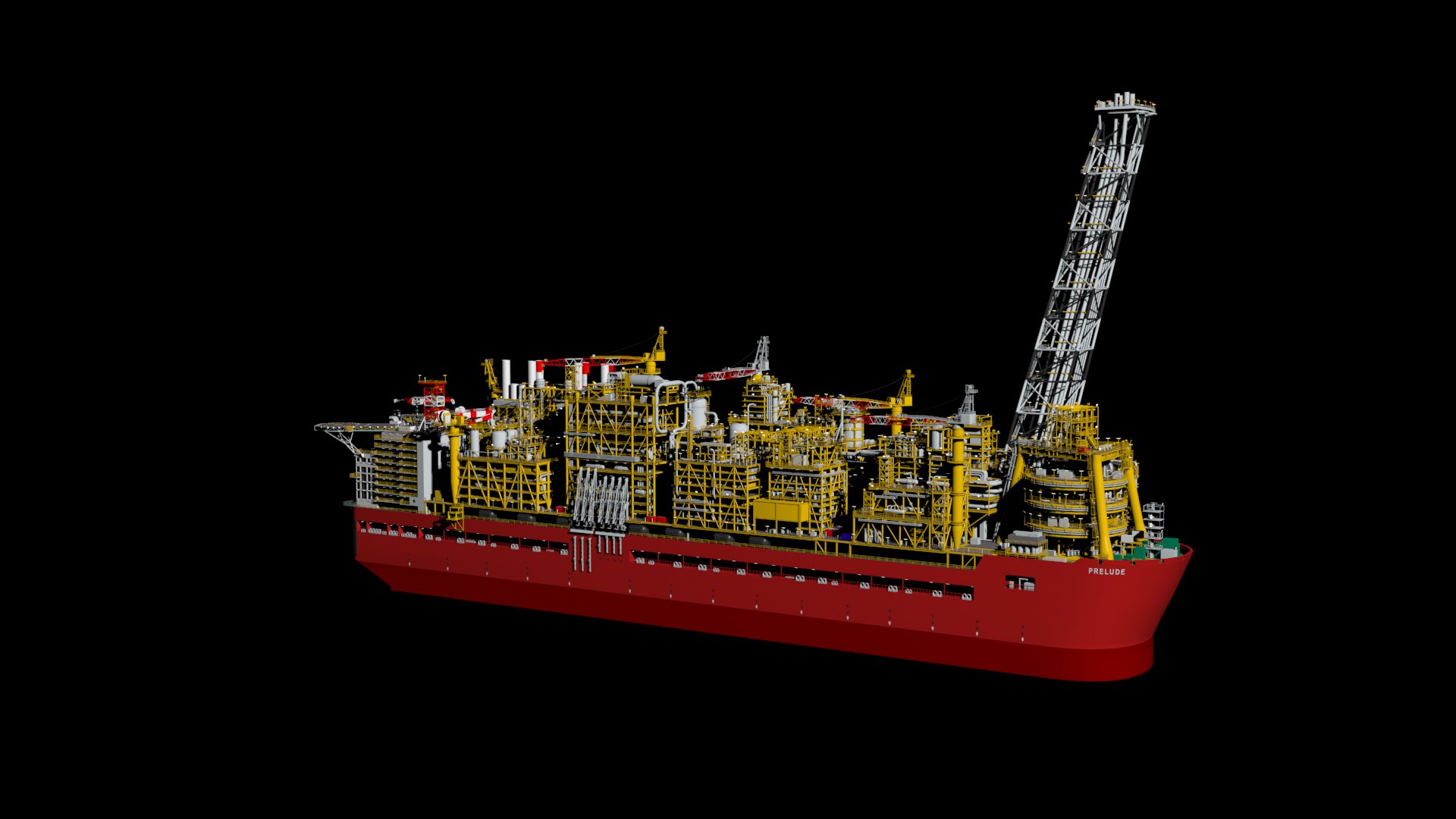 Shell Prelude Flng 3D Model - TurboSquid 1435046