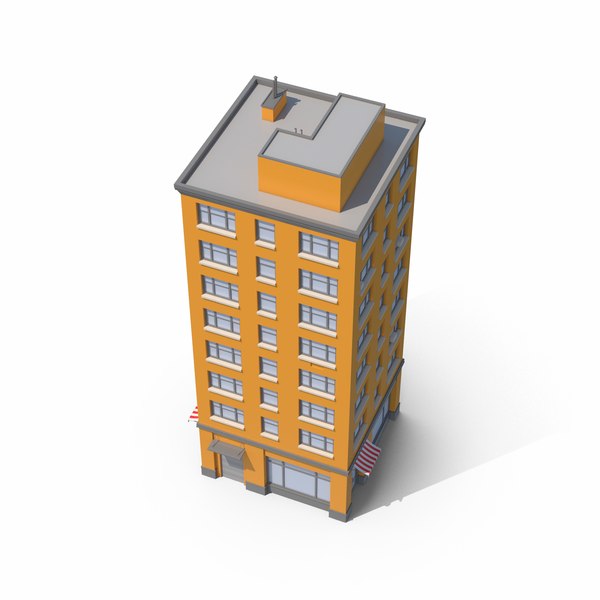 modelo 3d Edificio de apartamentos 30 - TurboSquid 2113735