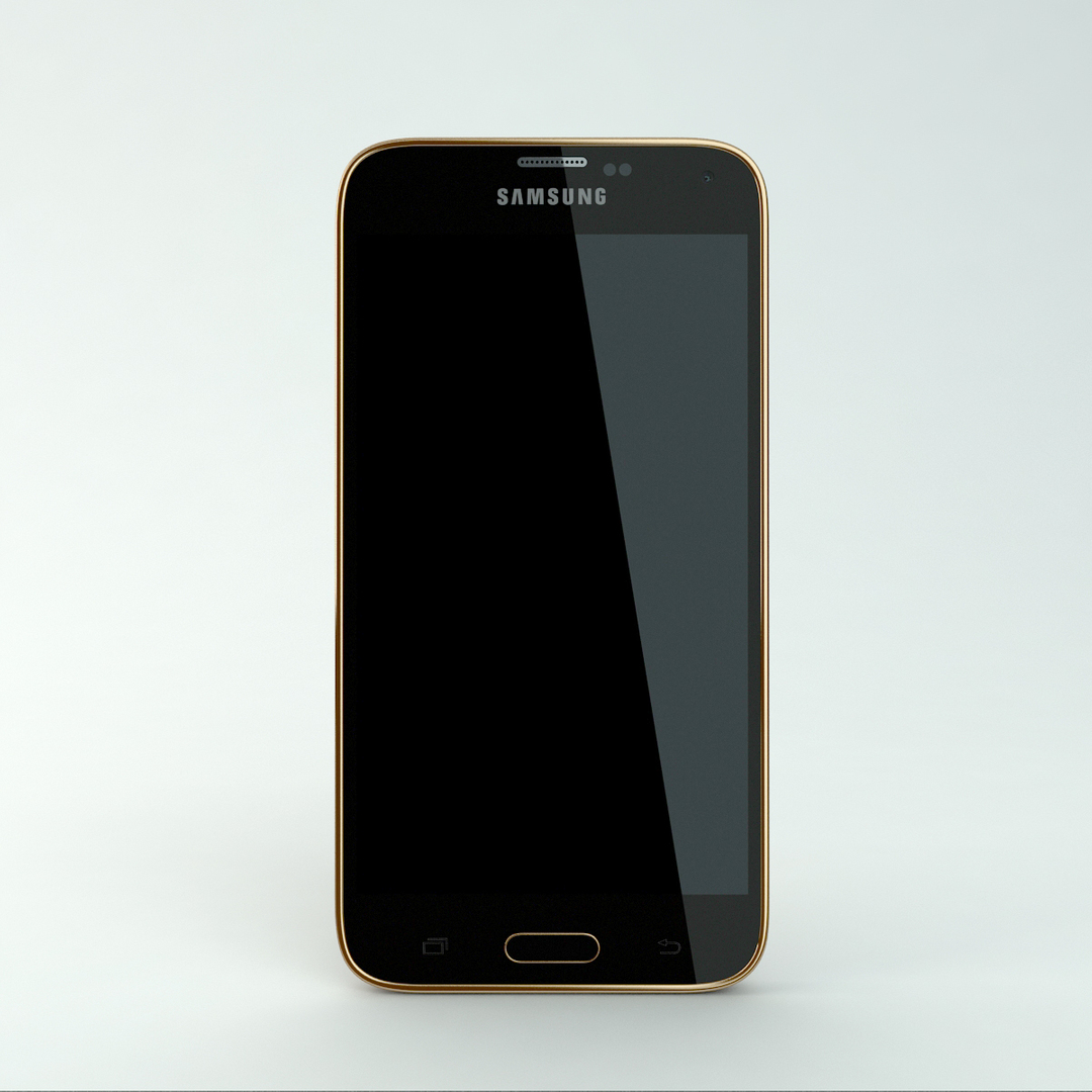 samsung galaxy s5 mobile phone 3d max