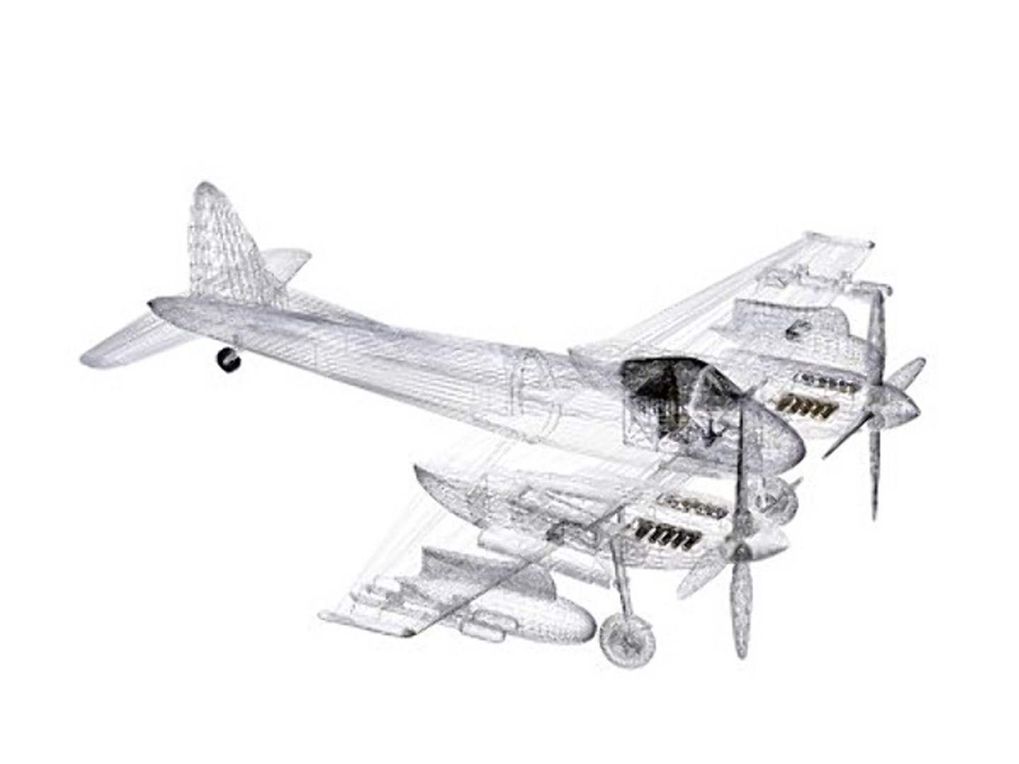 Haviland Hornet Fighters 3d Max