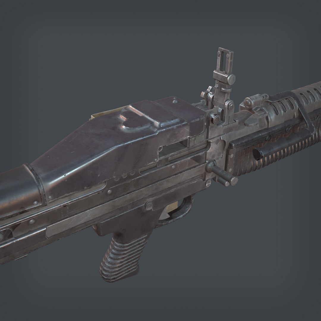 3D M60 Machine Gun - TurboSquid 1745993