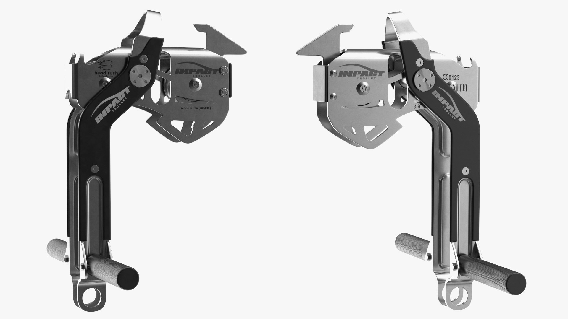 3D Model Trigger Cable System Impact Trolley White - TurboSquid 1959523