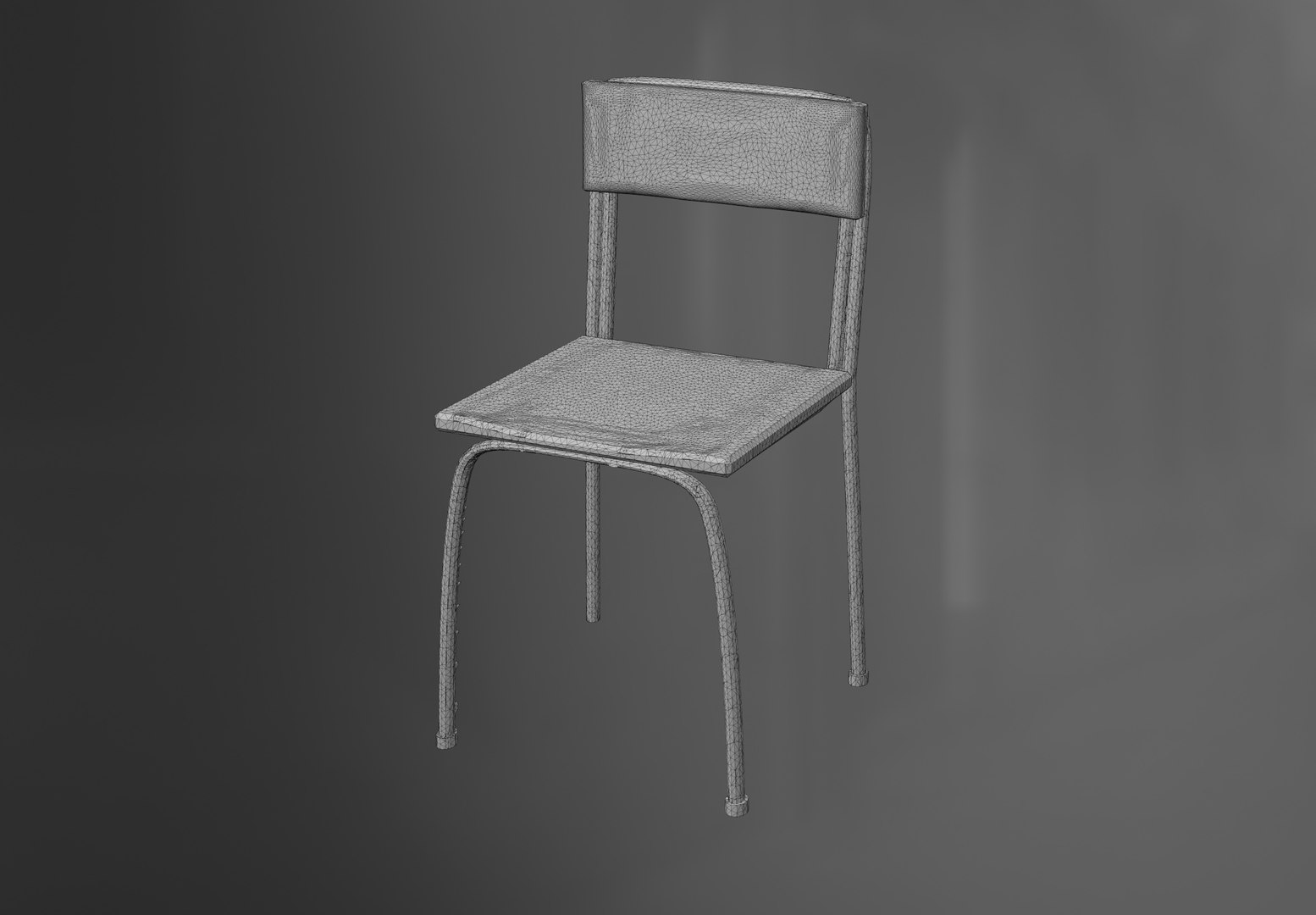 Simple Chair 3D model - TurboSquid 1996696