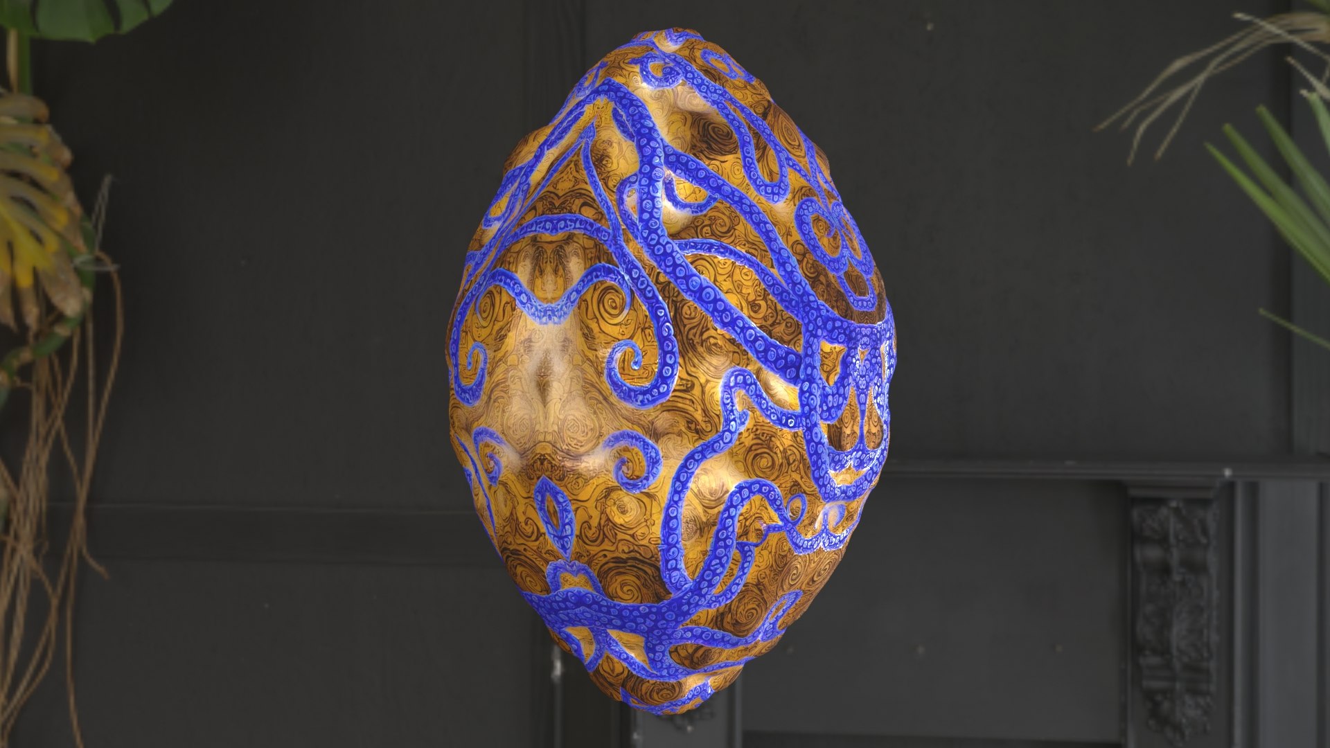 Stylized Tentacles Egg 1 3D Model - TurboSquid 1989792