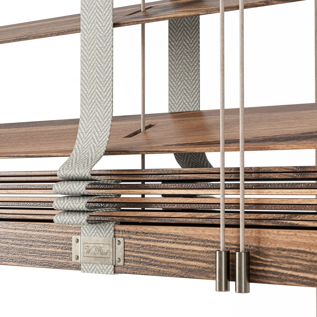 Wooden Blinds Set 08 3D Model - TurboSquid 2065061