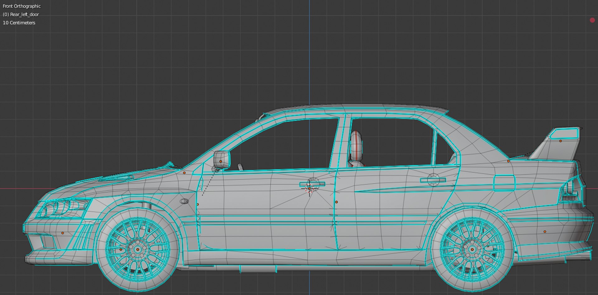 3D Mitsubishi Lancer Evolution 7 - TurboSquid 1758318