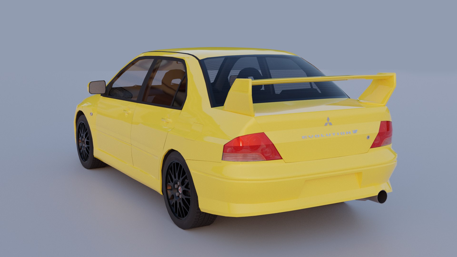 3D Mitsubishi Lancer Evolution 7 - TurboSquid 1758318