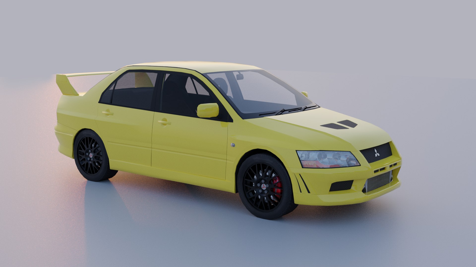 3D Mitsubishi Lancer Evolution 7 - TurboSquid 1758318
