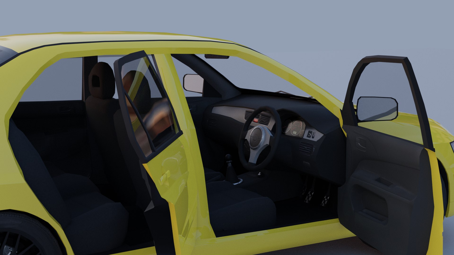 3D Mitsubishi Lancer Evolution 7 - TurboSquid 1758318