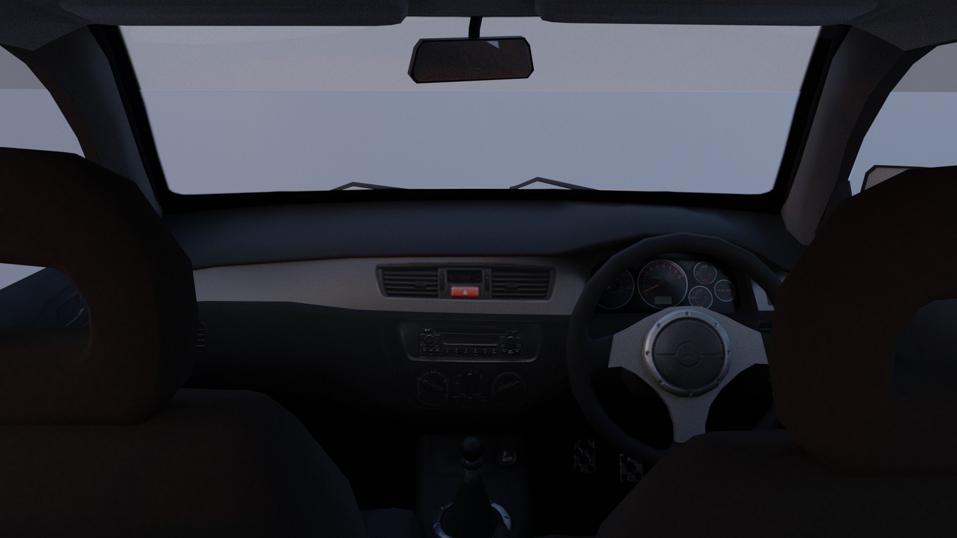 3D Mitsubishi Lancer Evolution 7 - TurboSquid 1758318