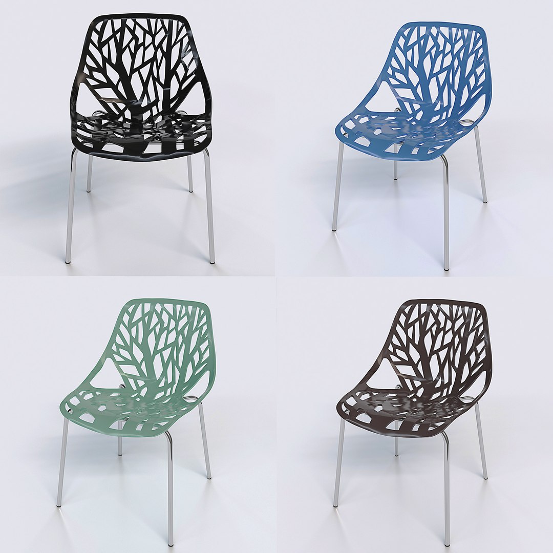 3D Urbanmod Modern Chairs Stackable Model - TurboSquid 1508151