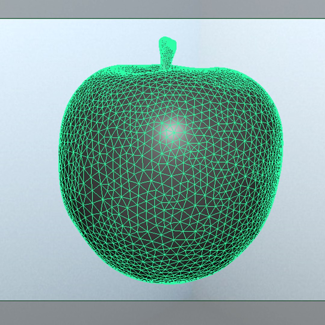 3d Apple Model