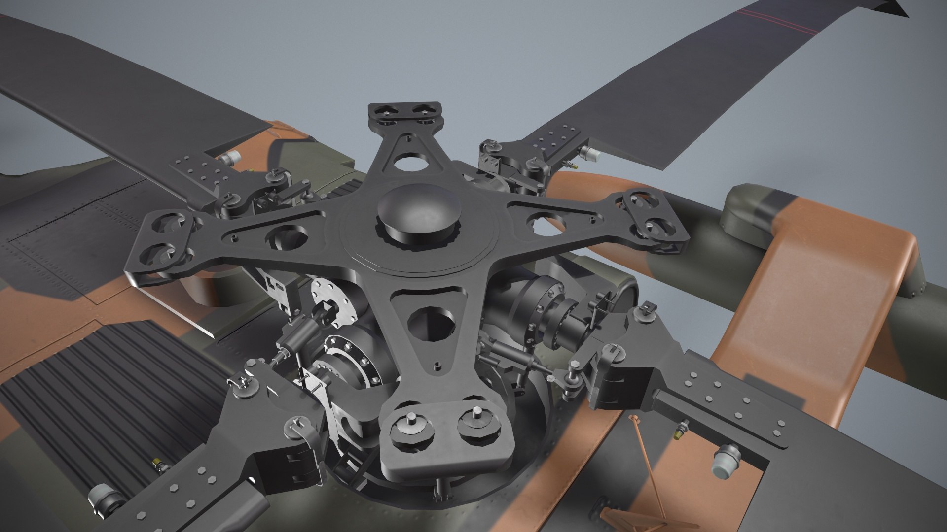 3D UH-60JA Black Hawk Japan Complex Animation Model - TurboSquid 2144268