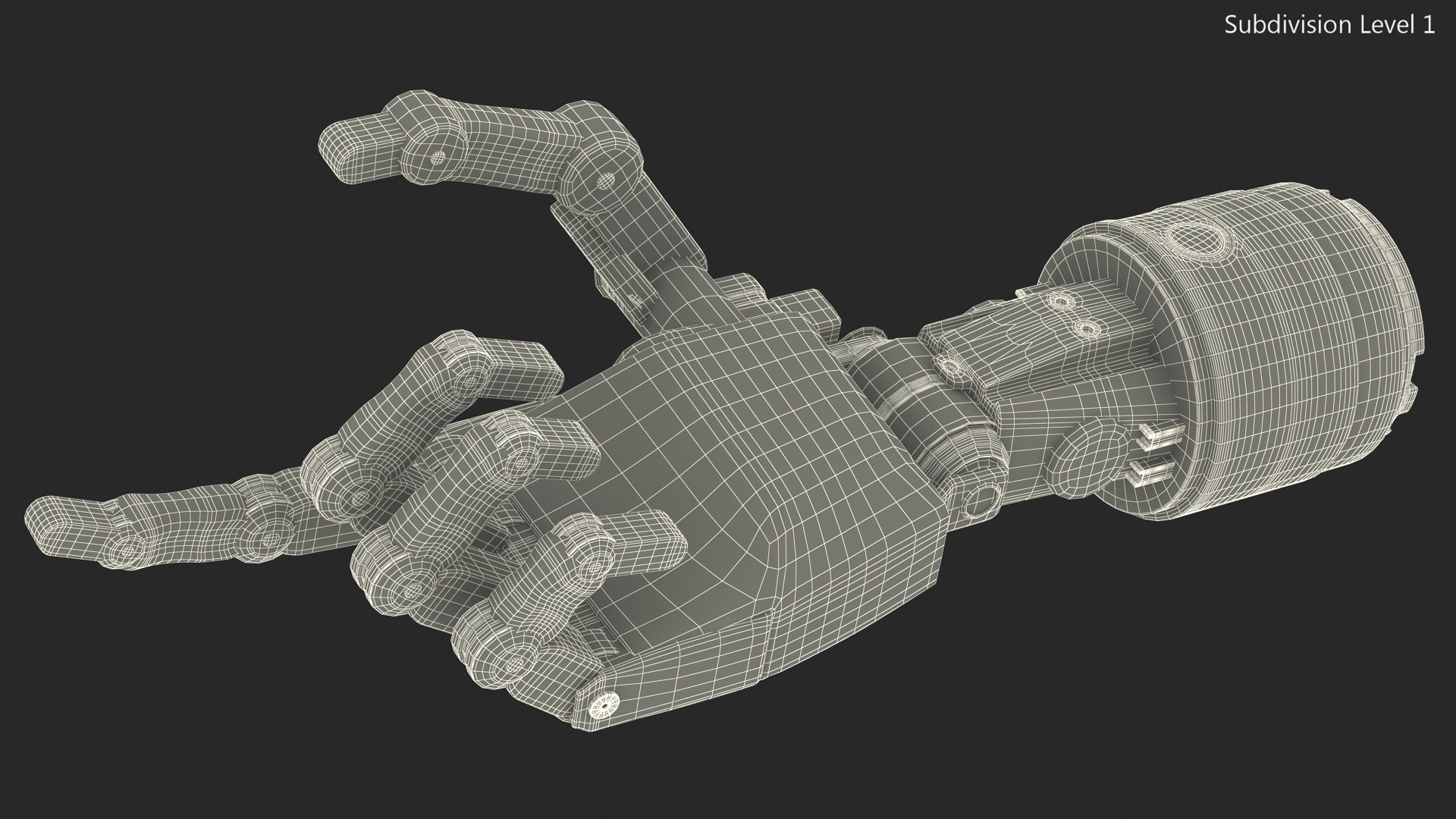 Direction Indication Mechanical Hand 3D - TurboSquid 2111826