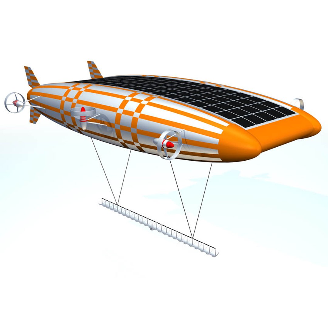 Zeppelin Solar C4d