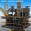 Spar Oil Platform 3d Model
