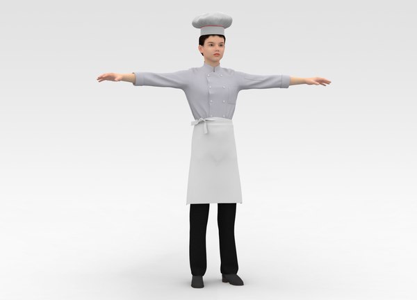 3D Chef Models | TurboSquid