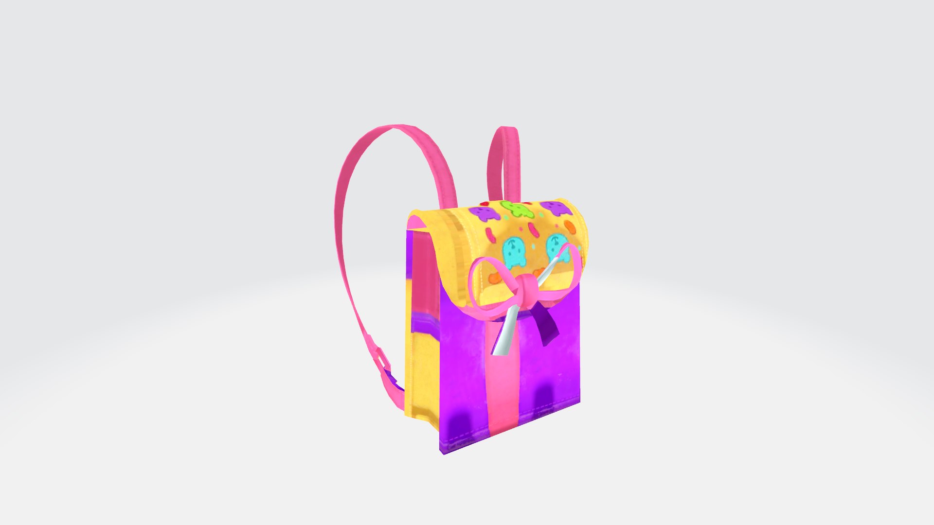Bag 3x Jelly Bear Backpack 3D Model - TurboSquid 2081542