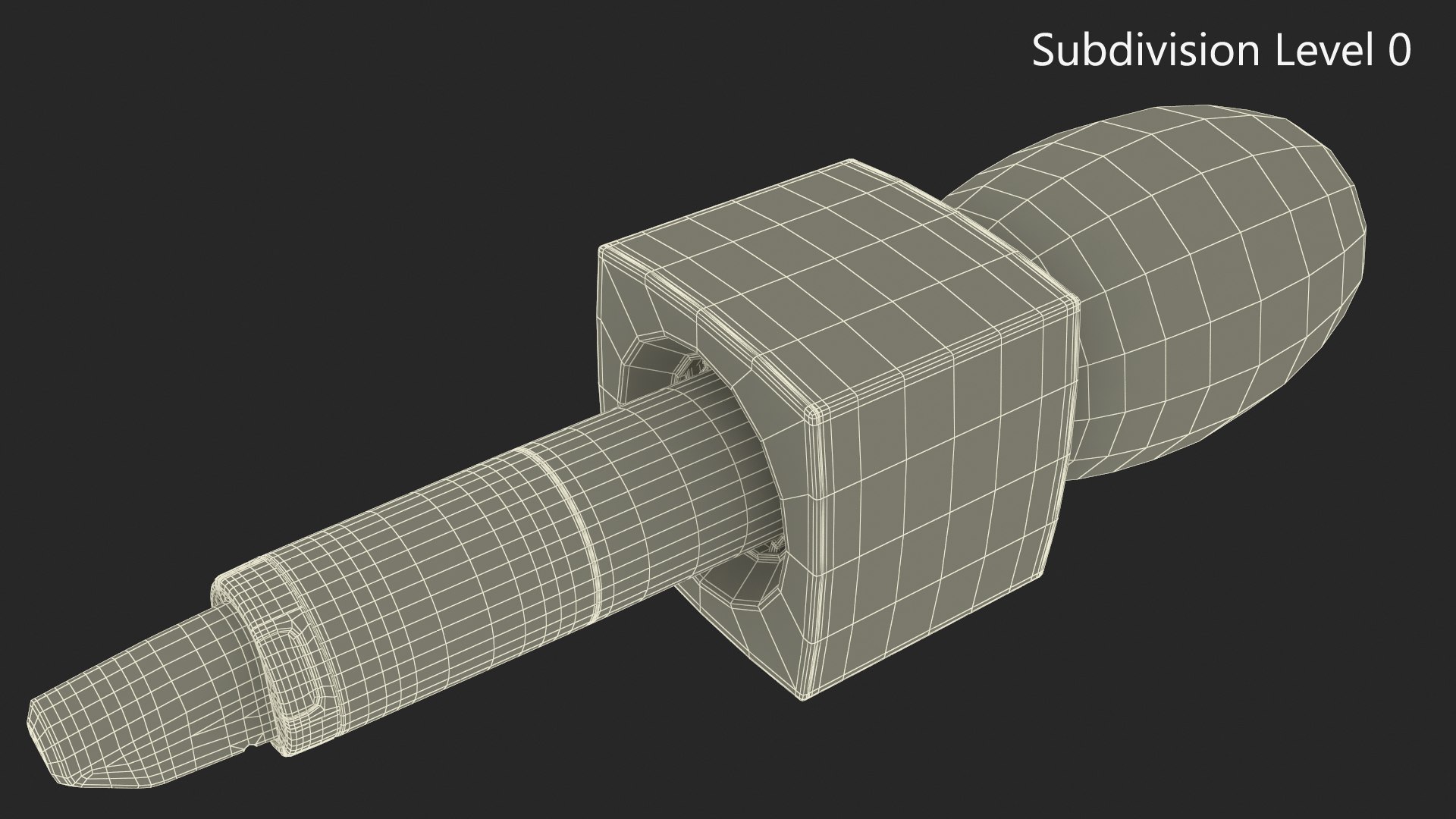 3D ESPN Wireless Reporting Microphone Square model - TurboSquid 2165577