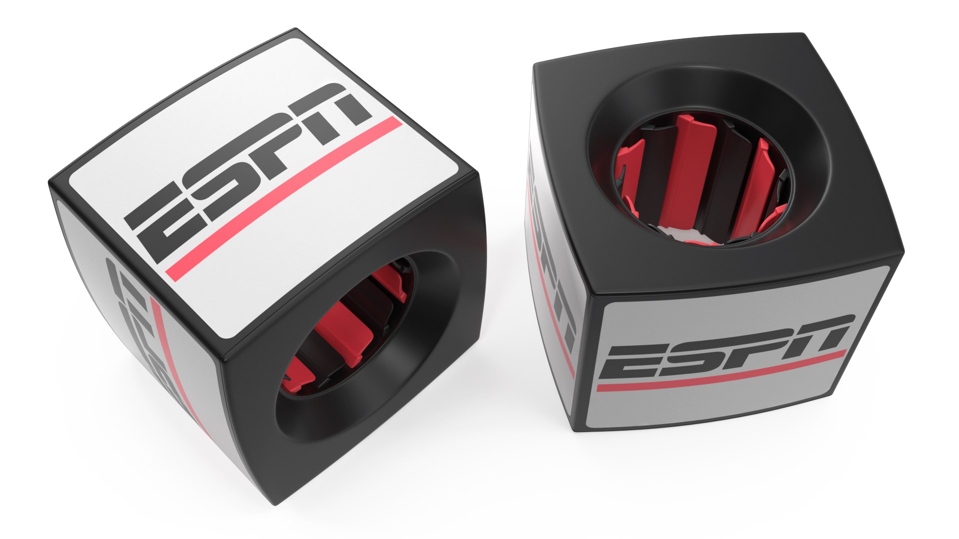 3D ESPN Wireless Reporting Microphone Square model - TurboSquid 2165577