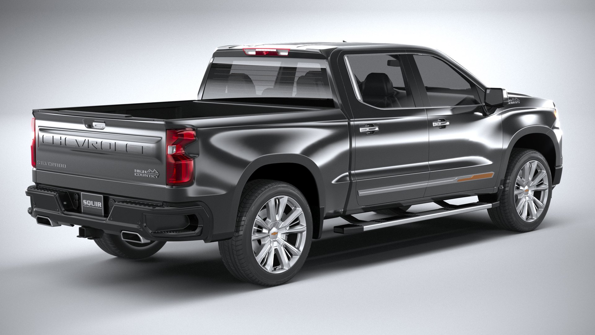 3D Chevrolet Silverado 1500 High Country 2022 - TurboSquid 1986266