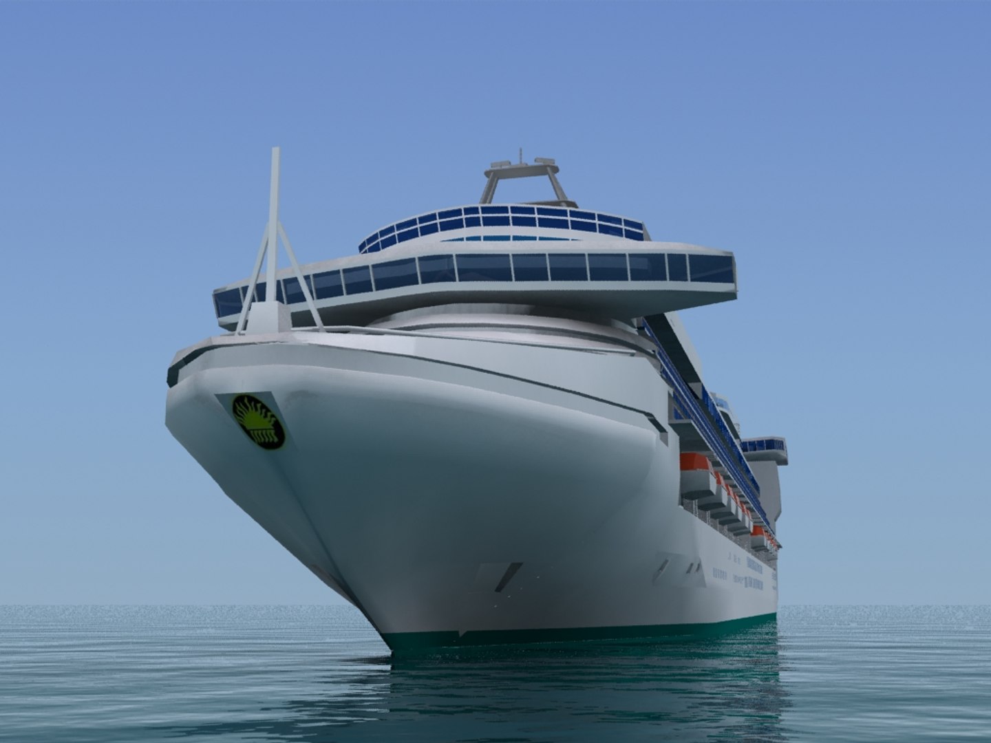 3d Model Caribbean Princess