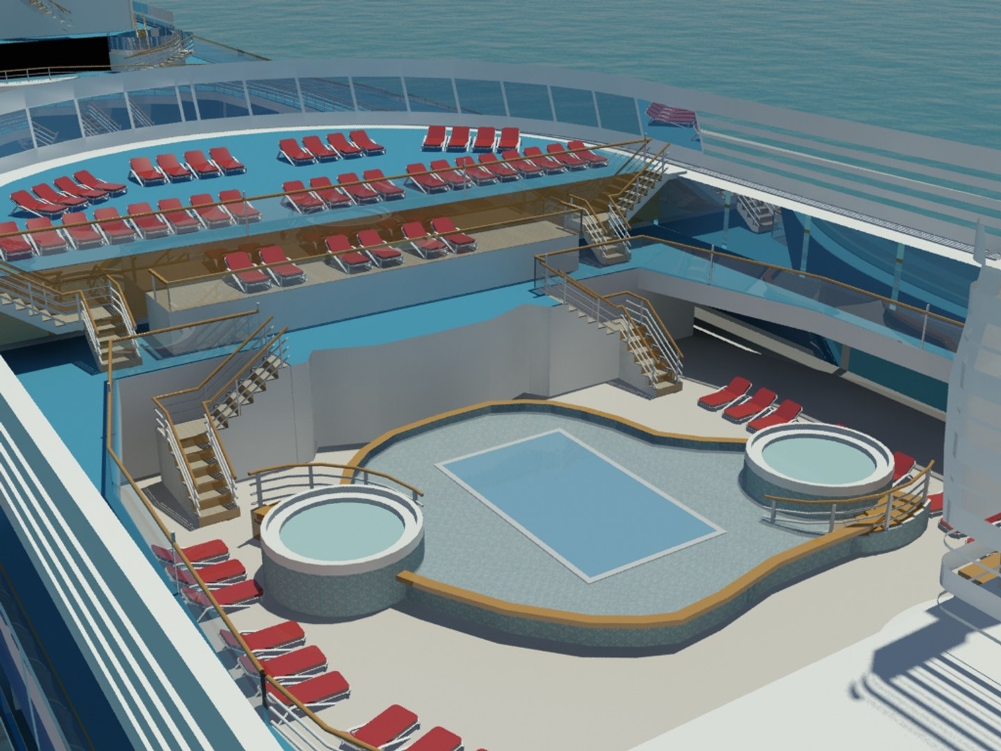 3d model caribbean princess