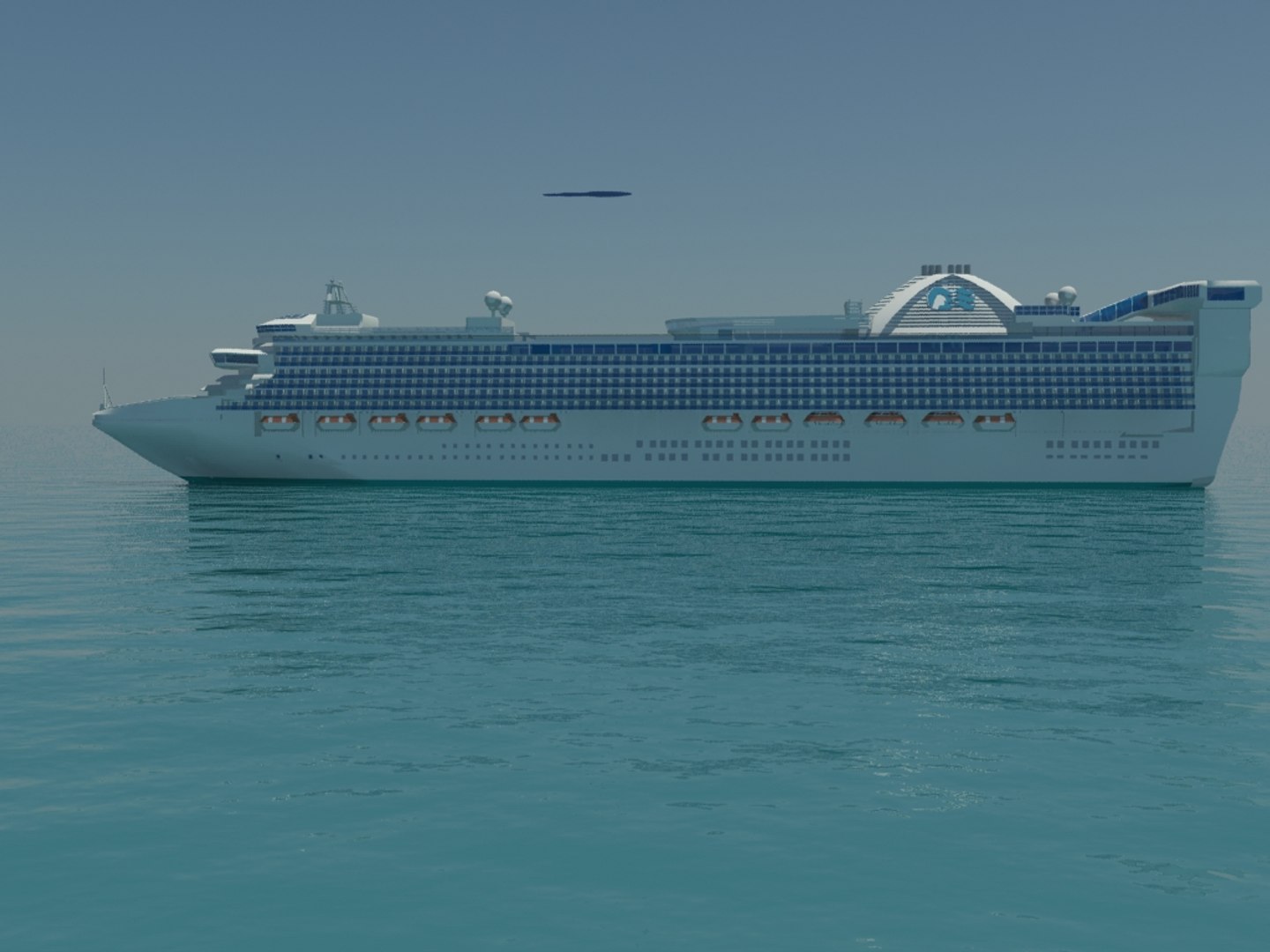 3d model caribbean princess