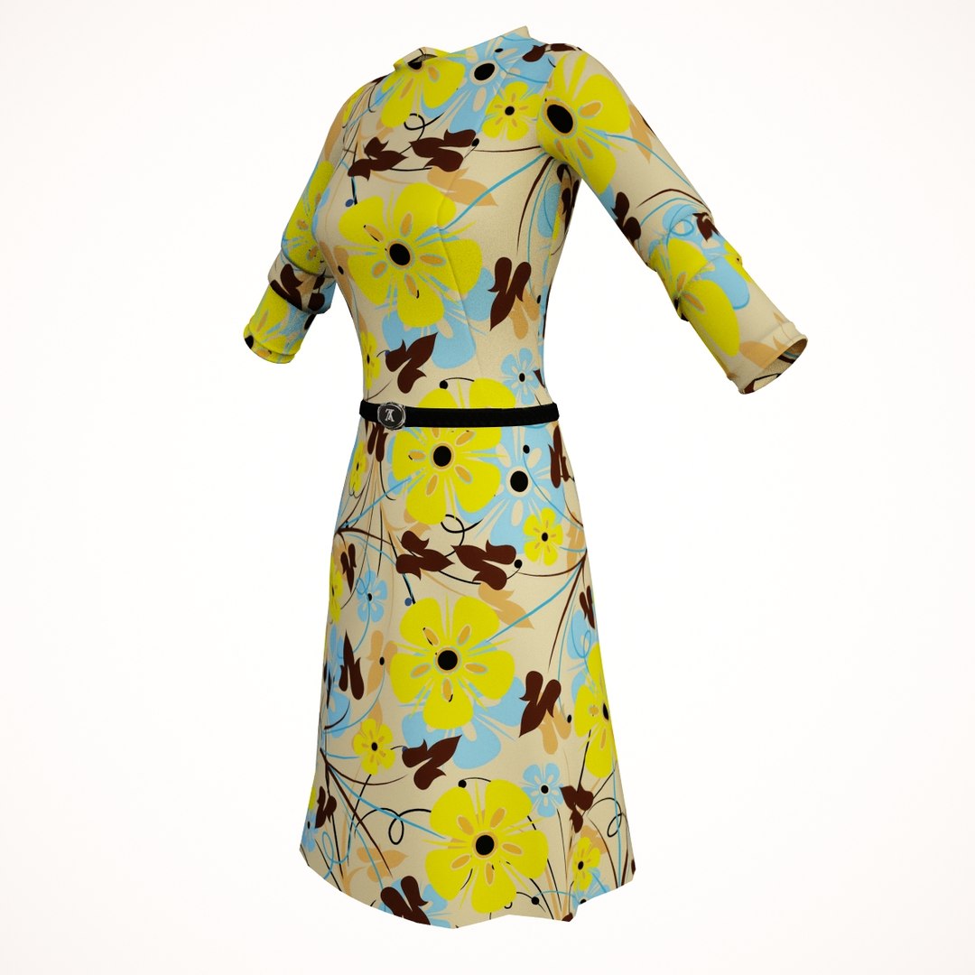 Free Dress 3d Model