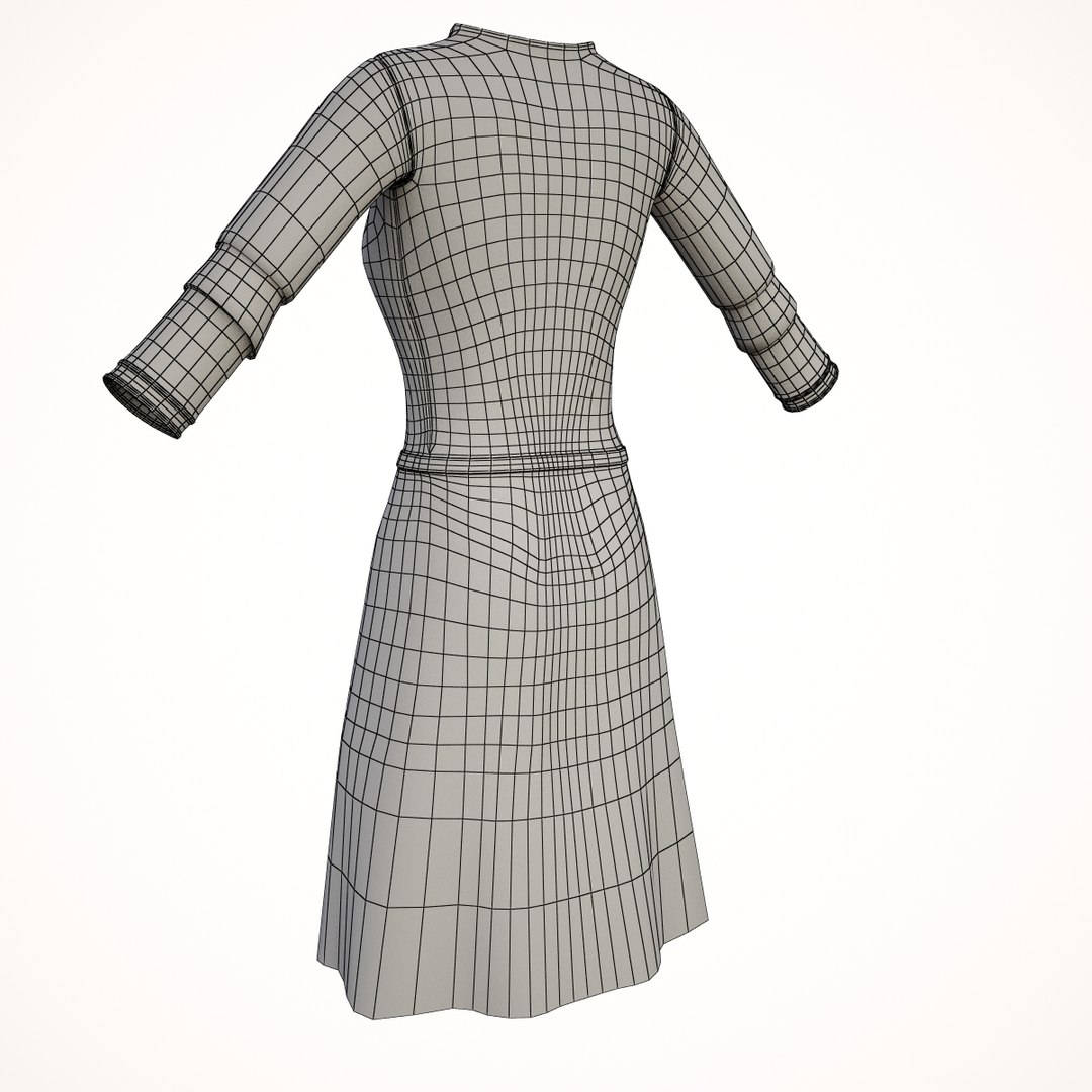 Free Dress 3d Model