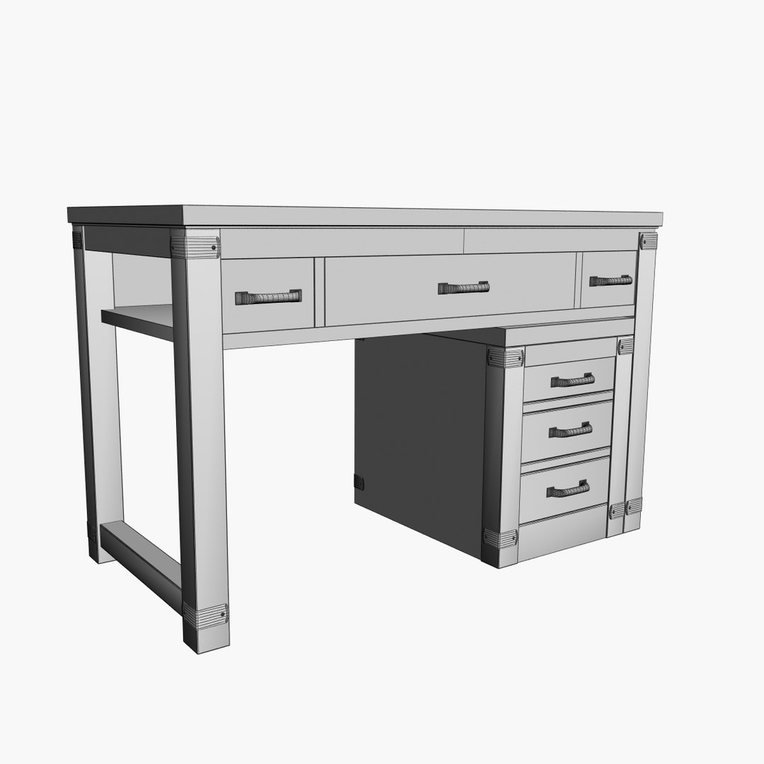 Free 3ds Model Desk