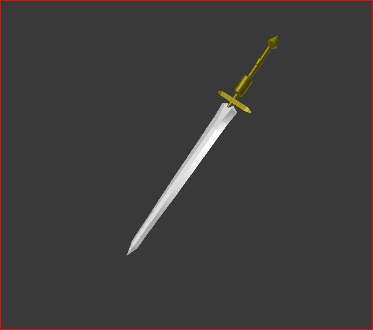 Free Sword 3d Model