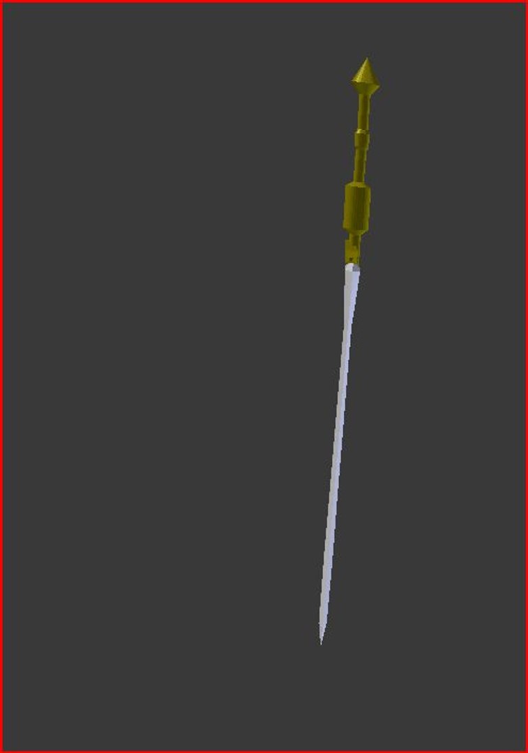 Free Sword 3d Model