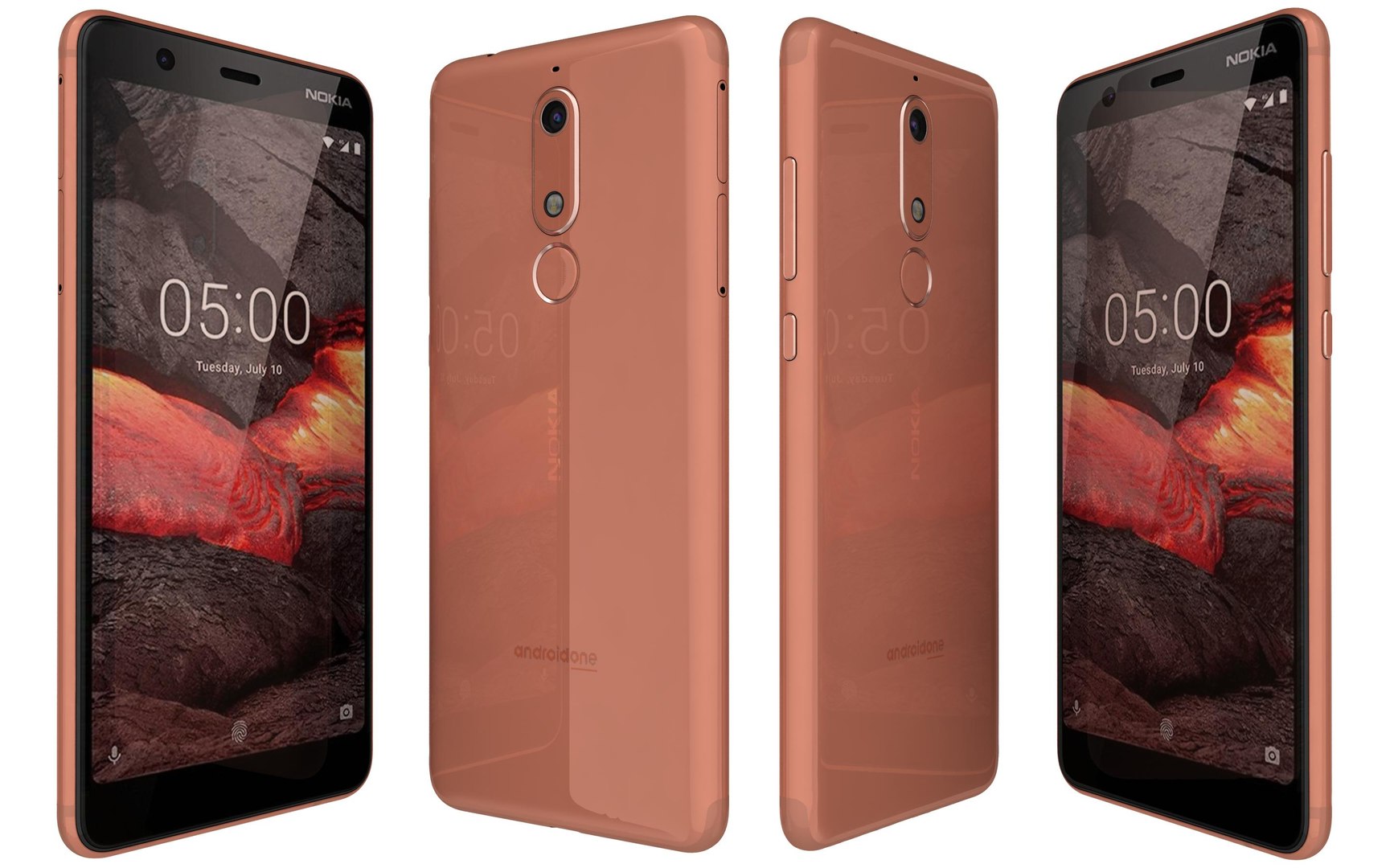 Nokia 5 1 Copper 3D Model - TurboSquid 1311075