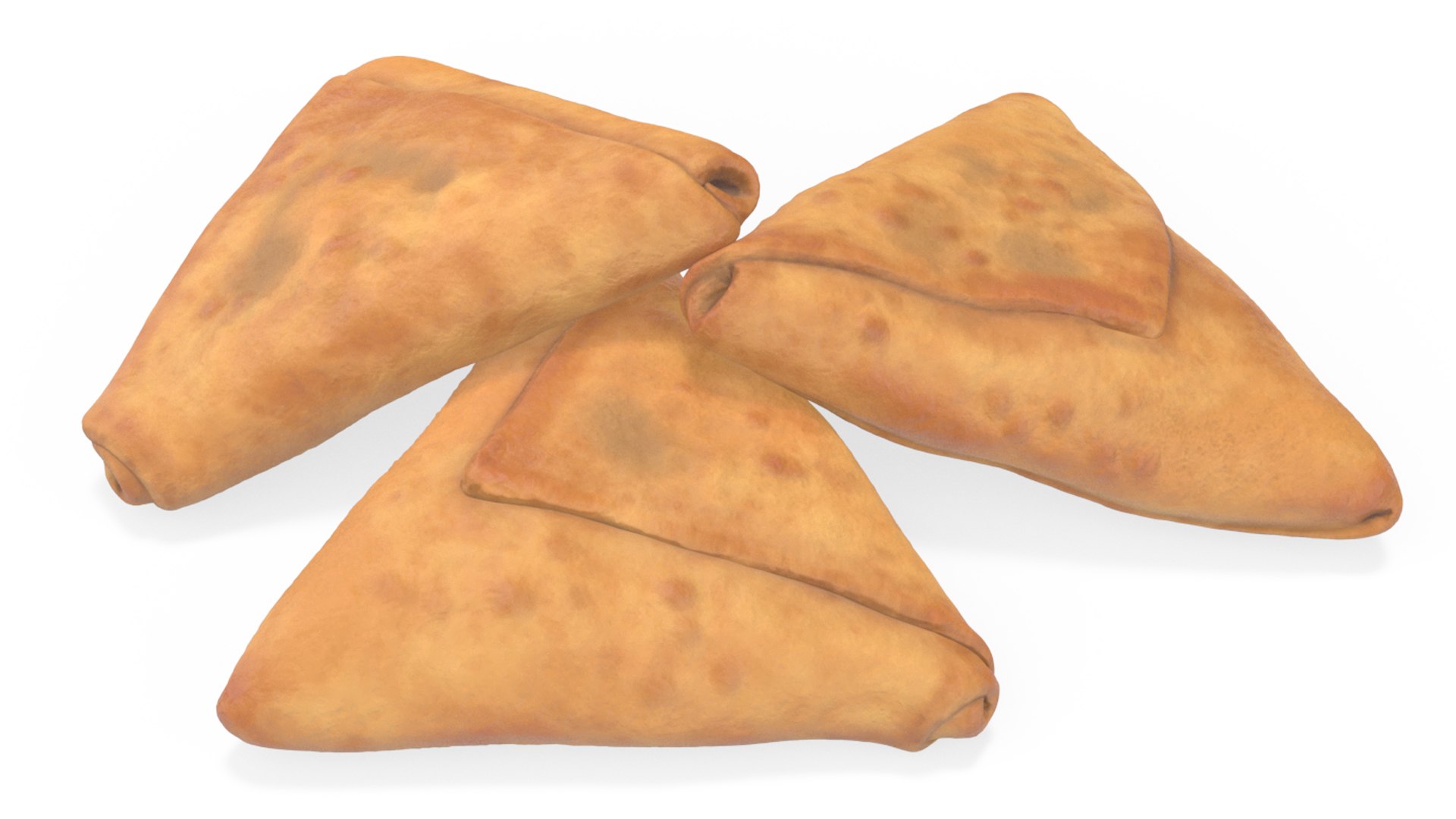 Samosa Model - TurboSquid 2180786