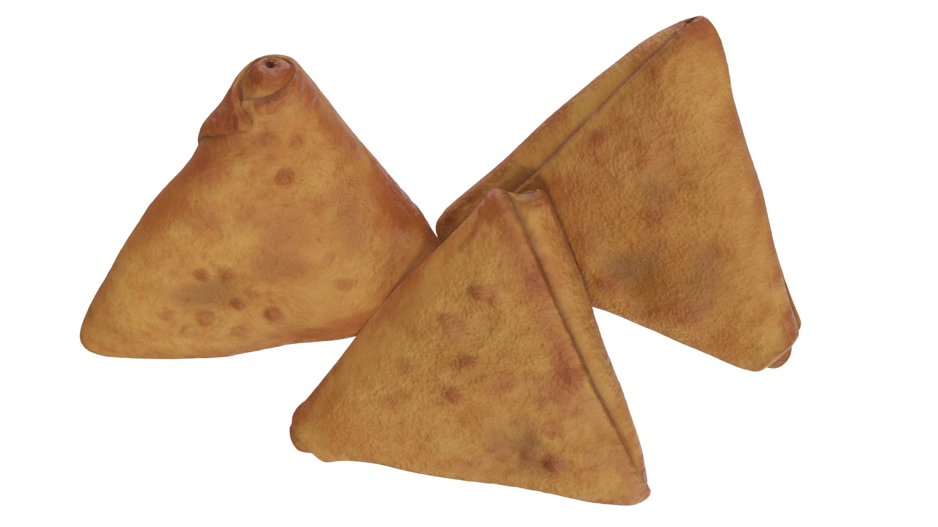 Samosa Model - TurboSquid 2180786