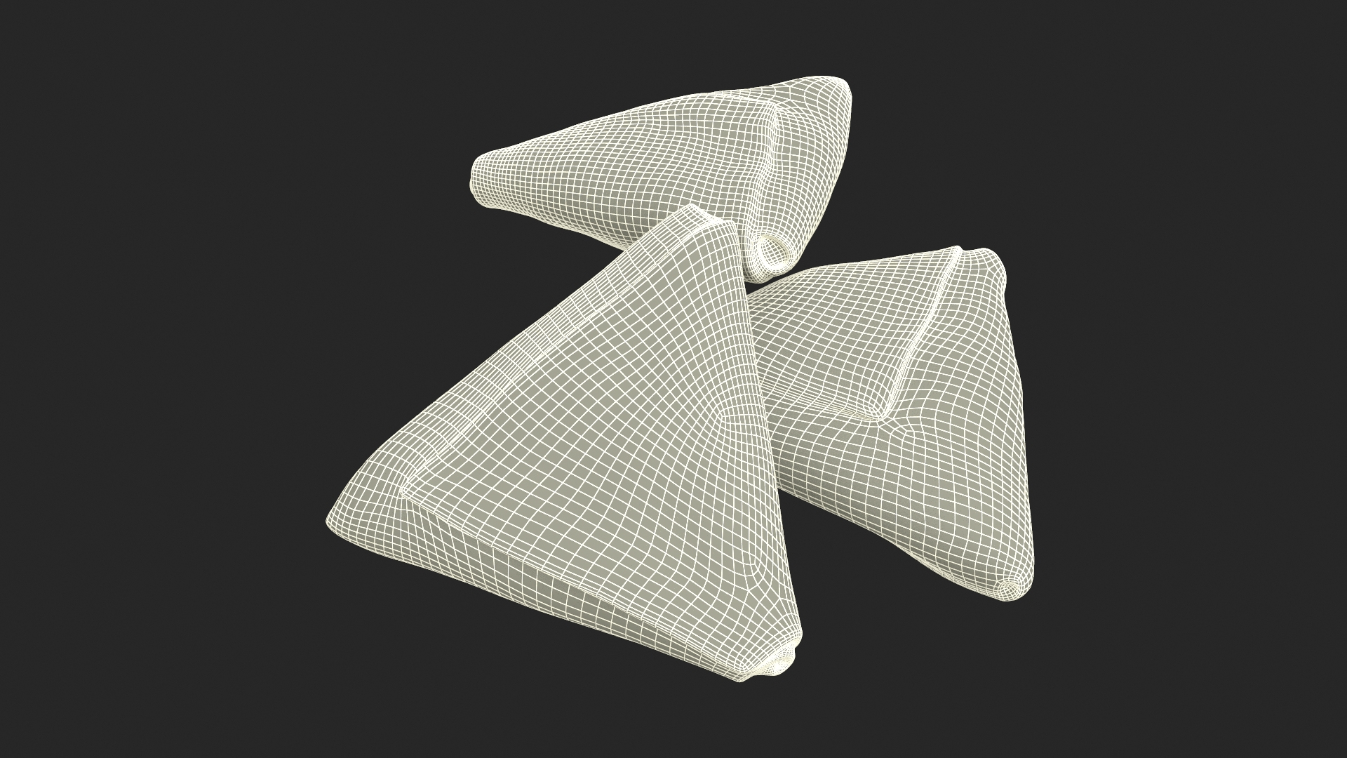 Samosa Model - TurboSquid 2180786