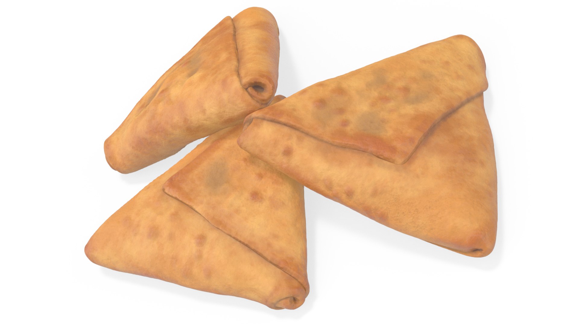 Samosa Model - TurboSquid 2180786