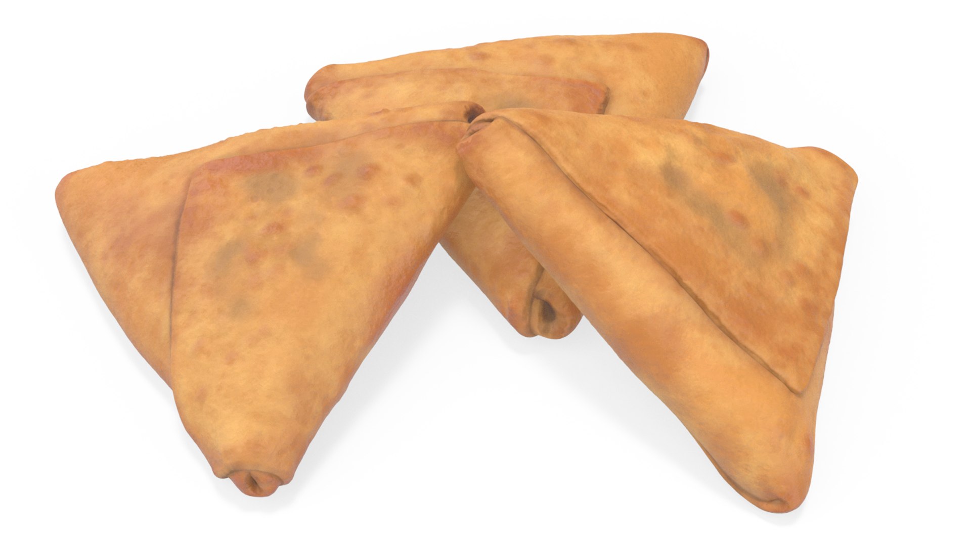 Samosa Model - TurboSquid 2180786