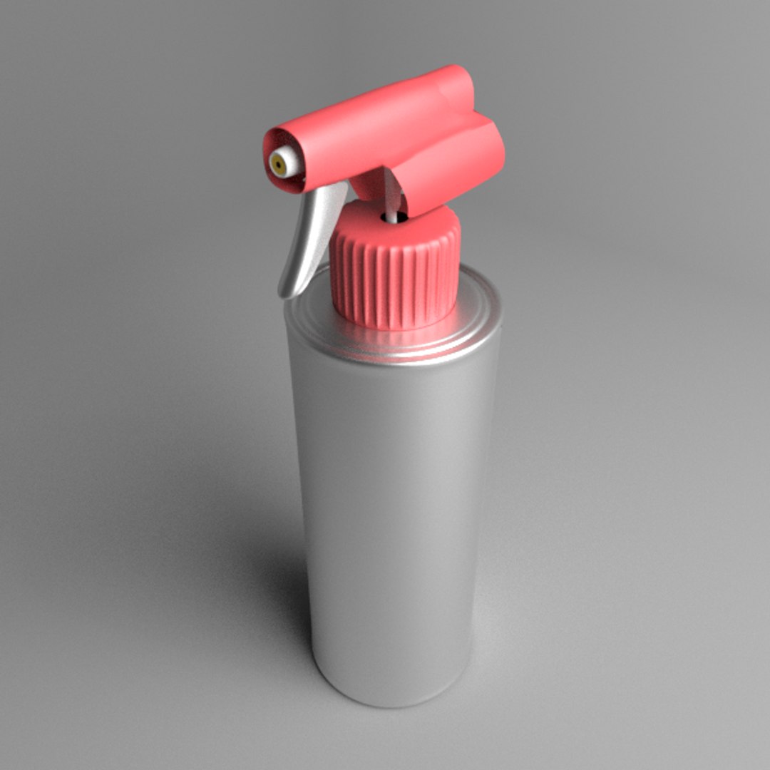 3D bottle trigger sprayer 5 model - TurboSquid 1546963
