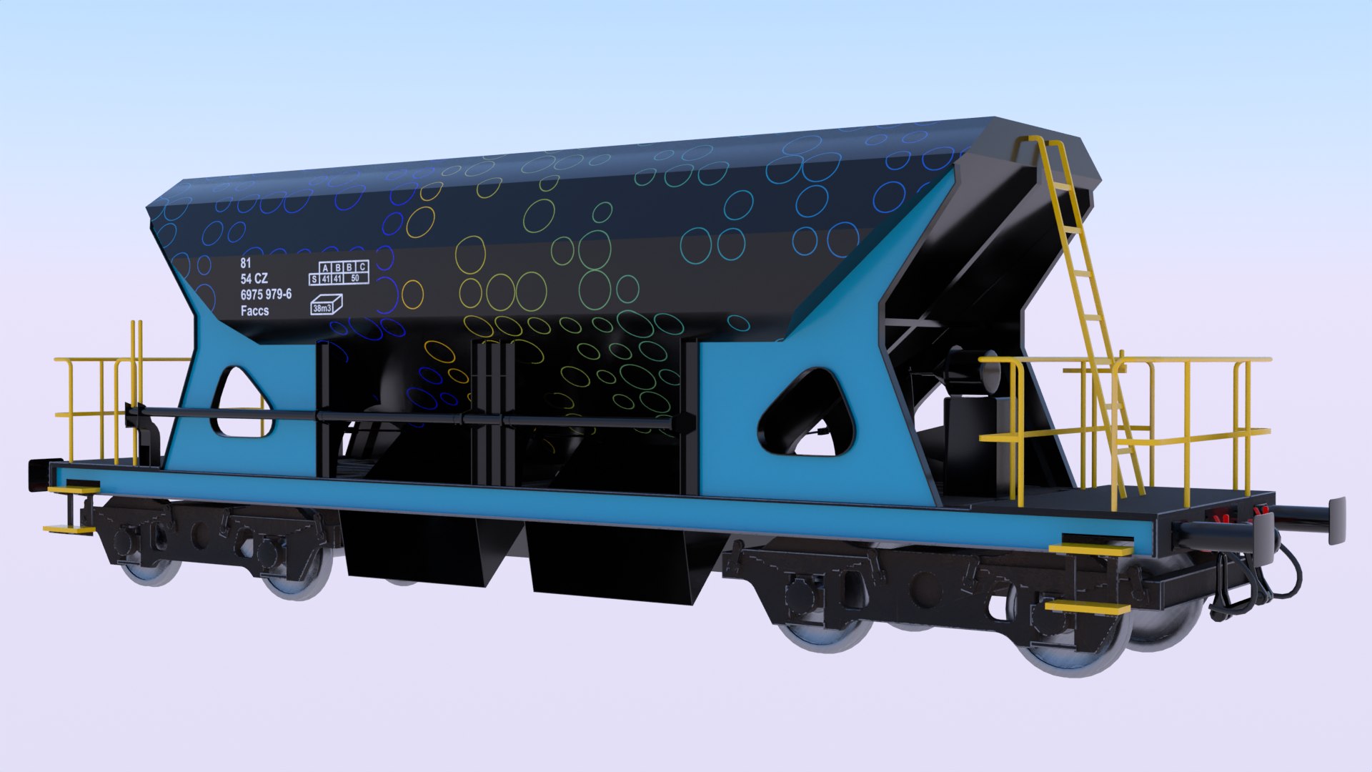 Hopper Wagon PBR VII 3D Model - TurboSquid 2372179