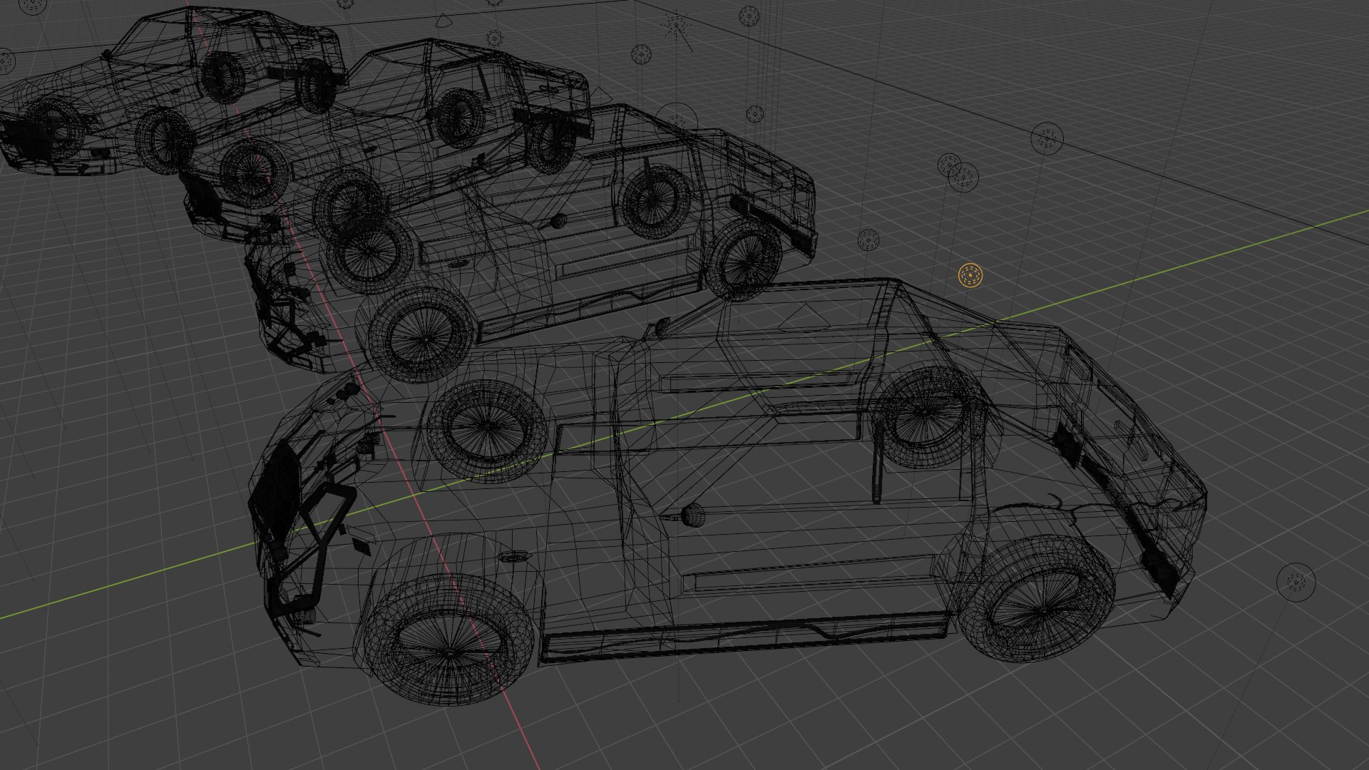 Basic Car 3D Model - TurboSquid 1771569