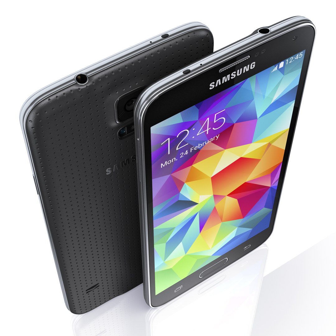 3d Samsung Galaxy S5 Model